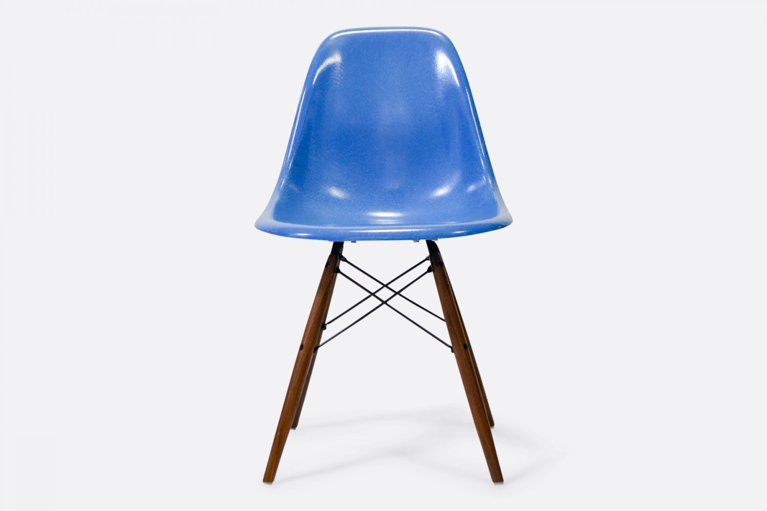 Eames | Fiberglass | Chair | Brilliant blue - The Modern | Vintage